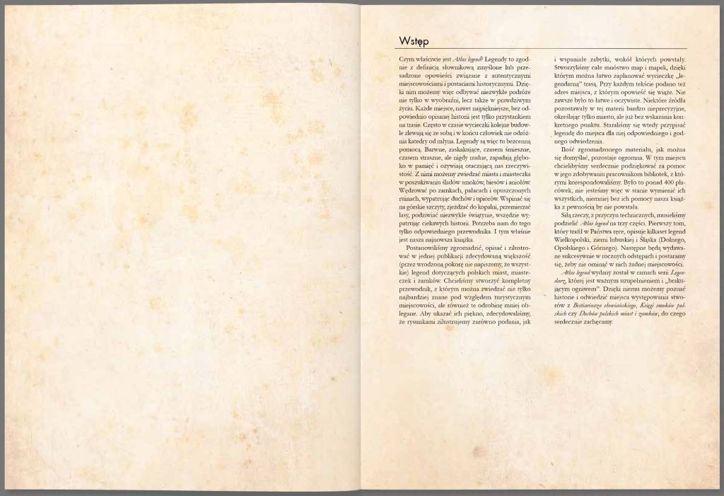 Atlas legend. Tom 1 - Wydawnictwo BoSz